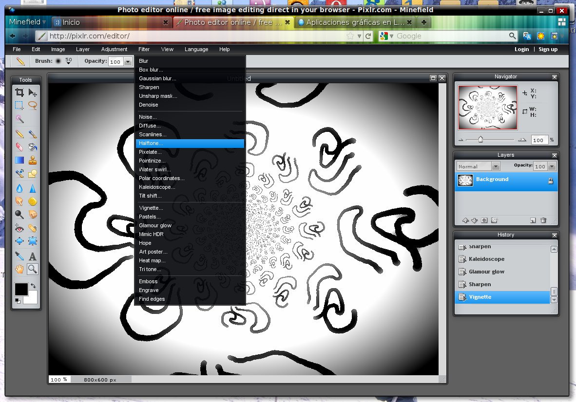 Edición de imágenes y aplicaciones gráficas para Linux: Gimp, Inskcape ...