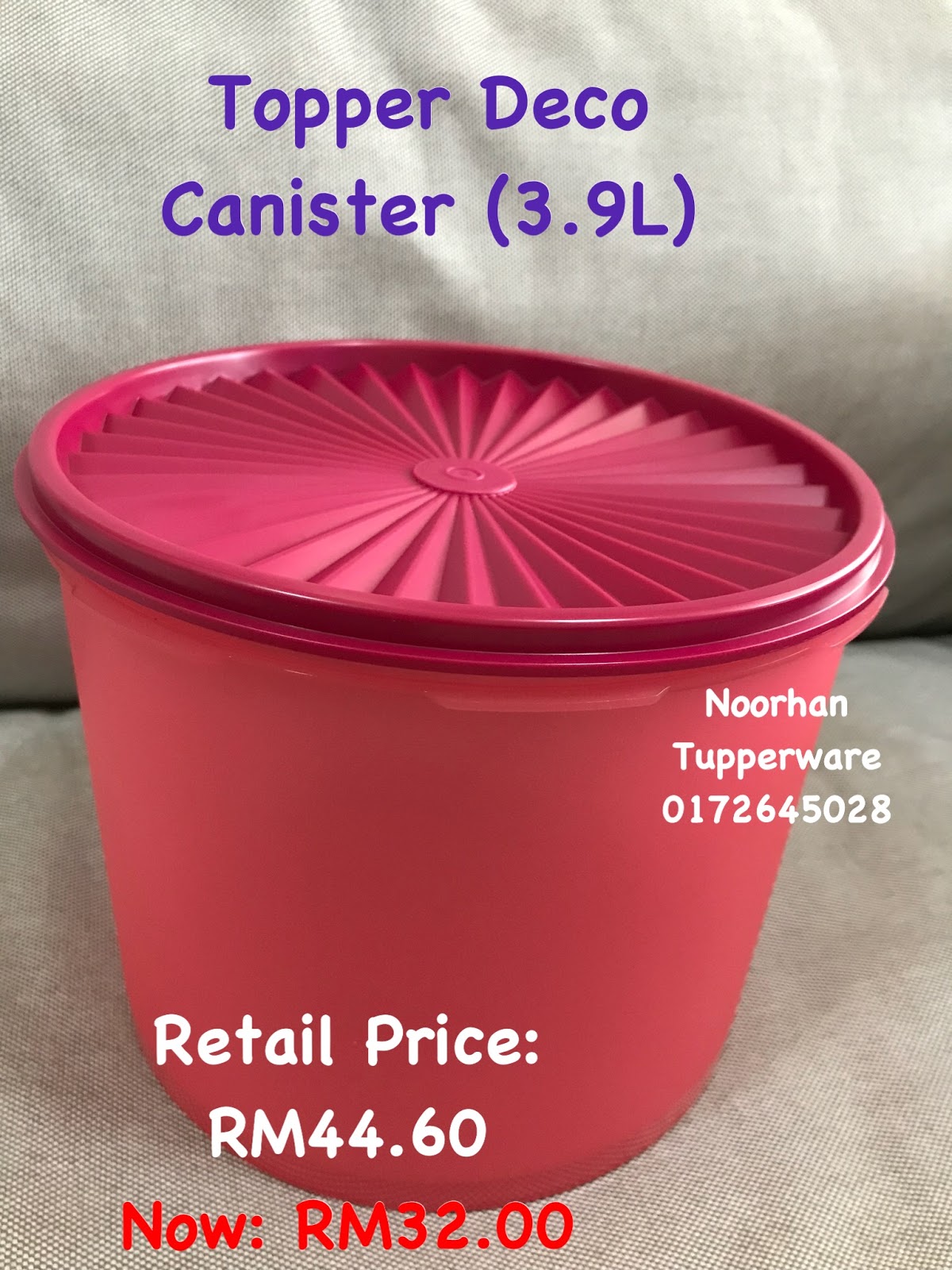 Noorhan Tupperware: Stock Clearance