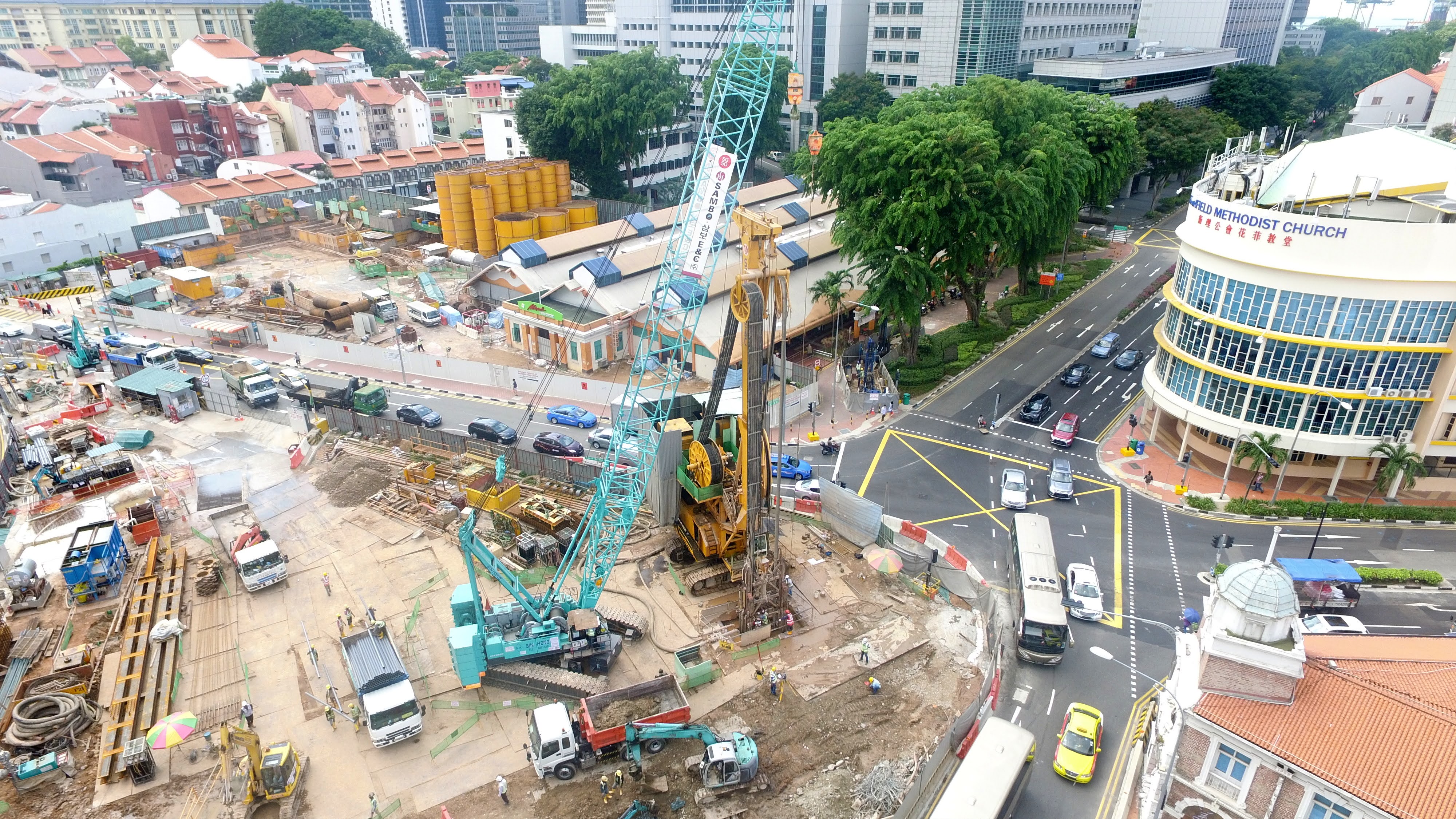 Thomson Line Construction: Maxwell D-walls (VI)