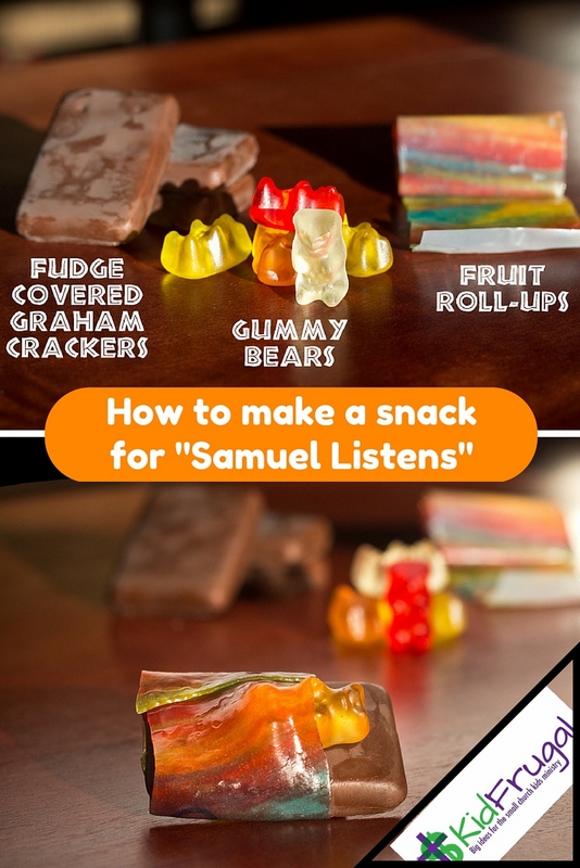 Kidfrugal: Samuel Listens Snack