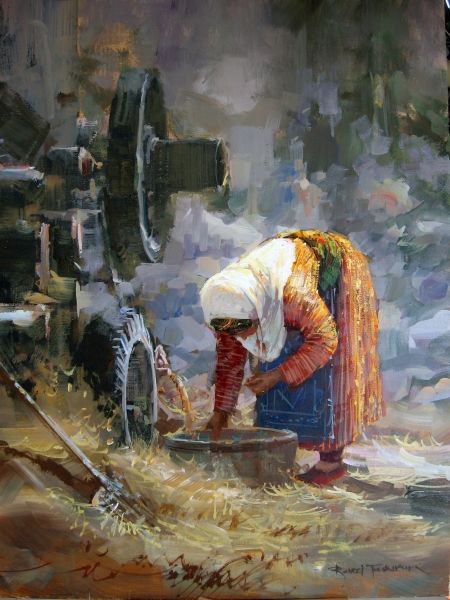 Oil Painting By Remzi Taskiran - Art Collection