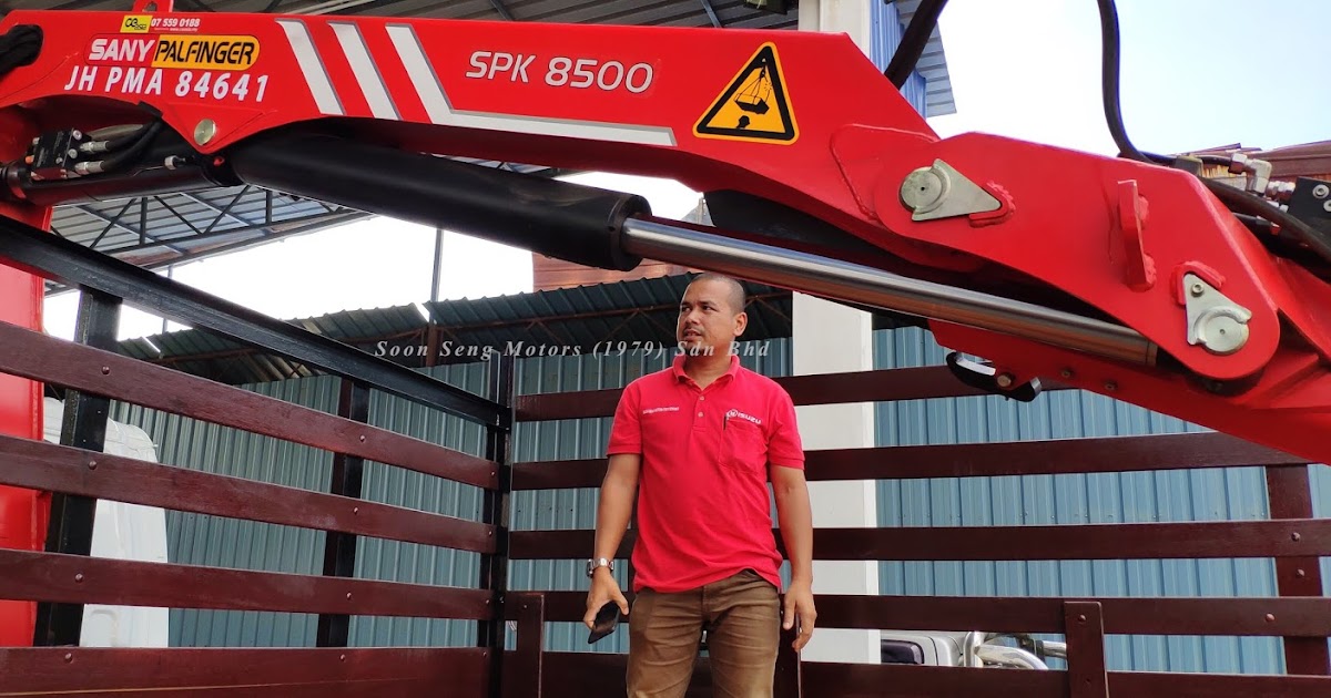 SANY PALFINGER SPK8500 CRANE COMMISSIONING & TRAINING