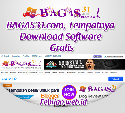 BAGAS31.com, Tempatnya Download Software Gratis