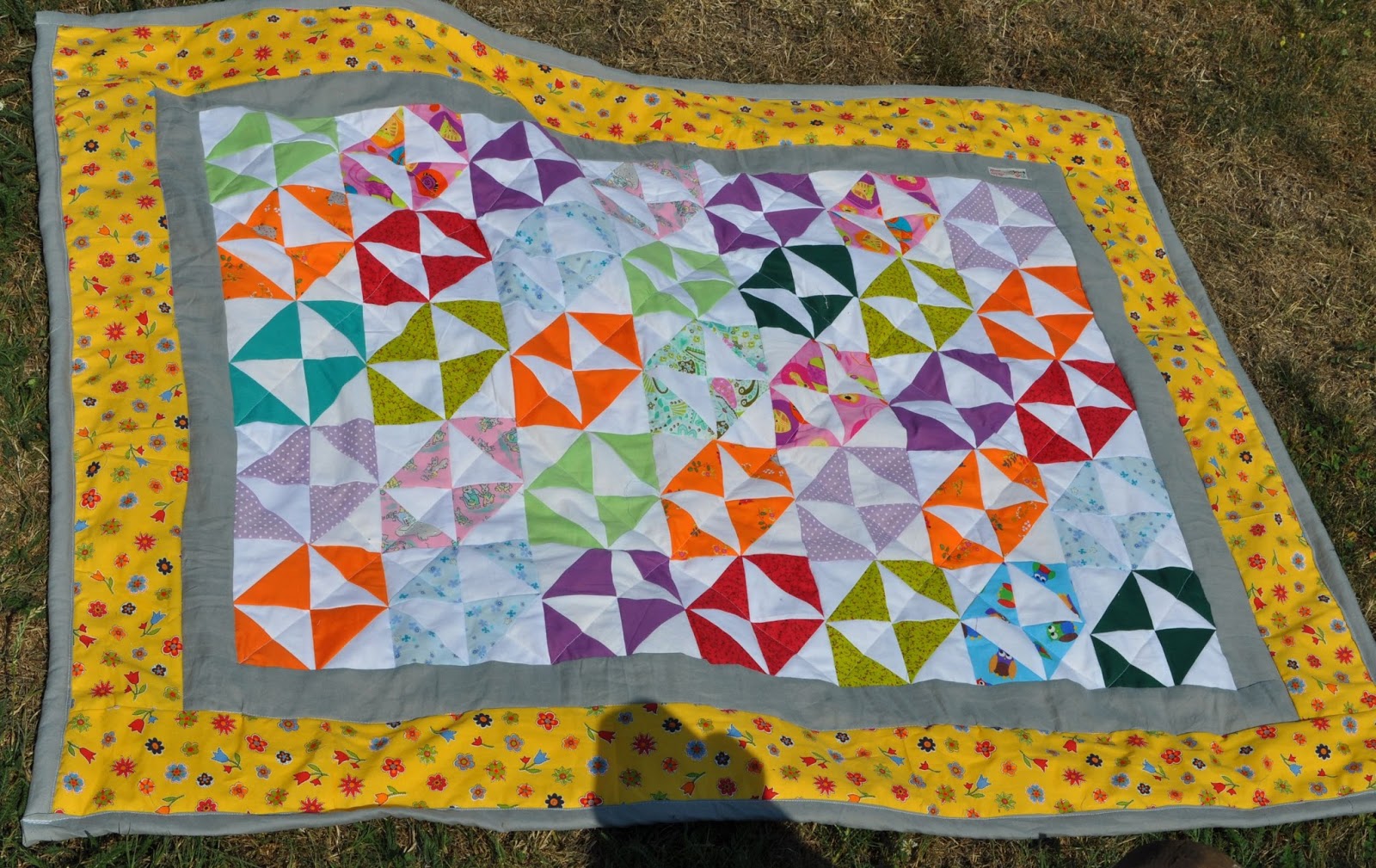 teilzeitbäuerin: Patchworkdecke für die neue Wohnung