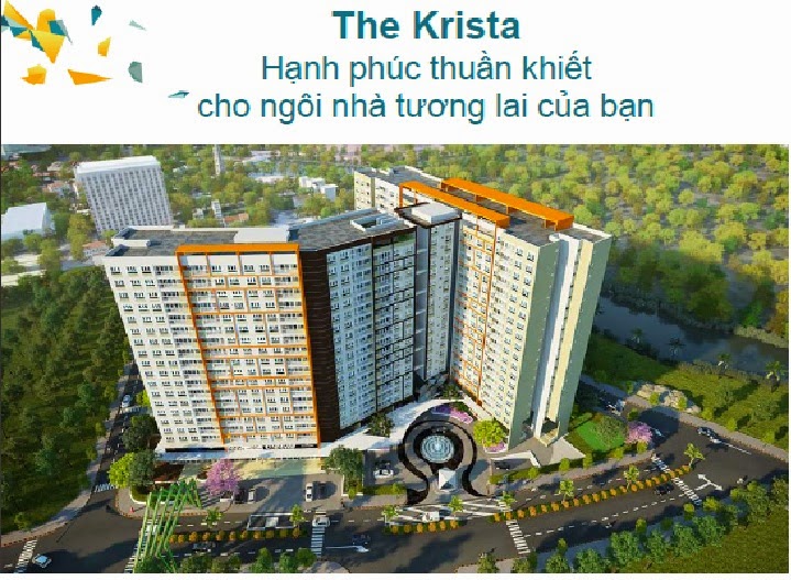 MẶT BẰNG CĂN HỘ THE- KRISTA - chung cư giá rẻ