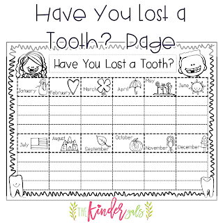 KinderGals: Graphing with the Student Calendar Notebook