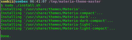 Install Materia Theme - Beautiful Material Theme For Linux Installation ...