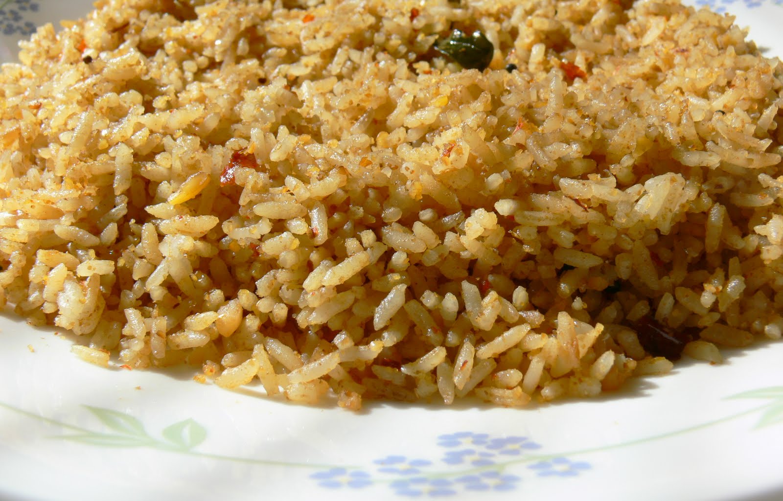 Spice Junction: Puliodharai - Tamarind Rice from Southern India