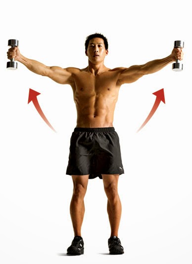 Dumbbell Scaption | PUMPYING BODY