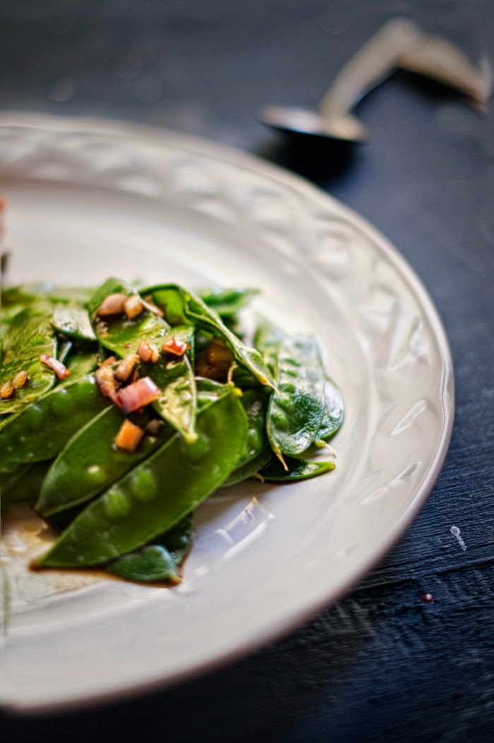 Salmón & Judías Verdes con Salsa de Chalote | RÚSTICA