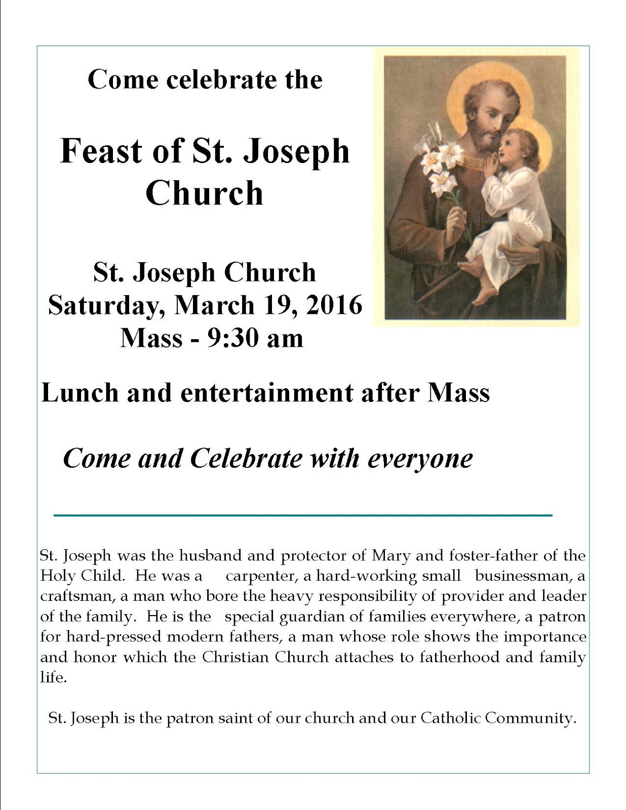 St. Joseph Church - Blog