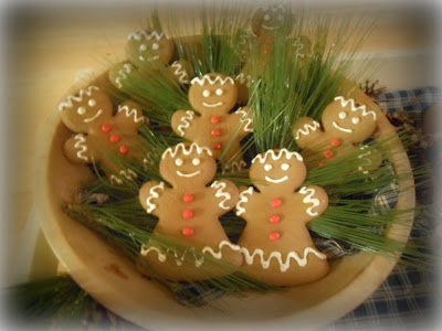 Cathy's Craft Corner: A Primitive Christmas vignette