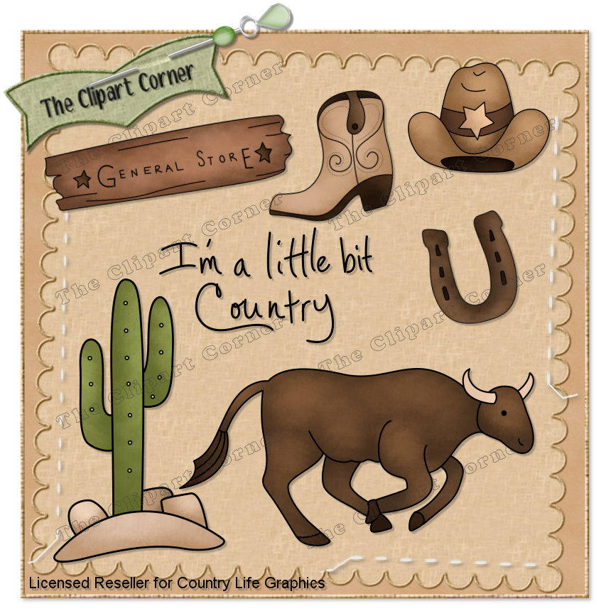 The Clipart Corner: A Little Bit of Country Clip Art