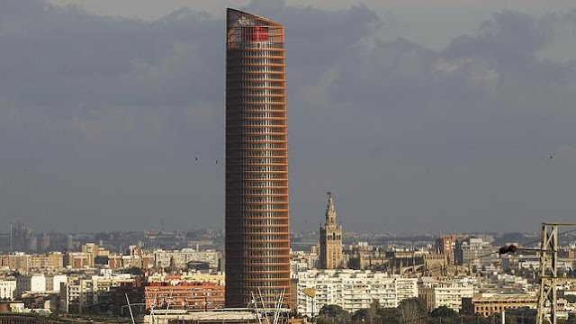Torre Sevilla | César Pelli | Descripción + Fotos + Planos