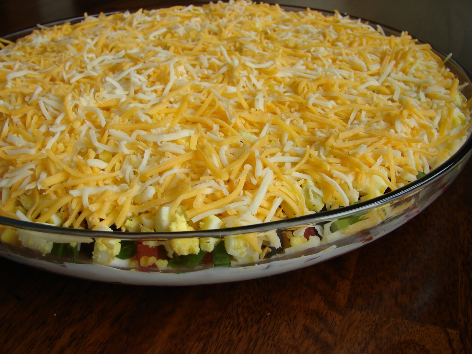 A Bear in the Kitchen: David's 8 Layer Dip