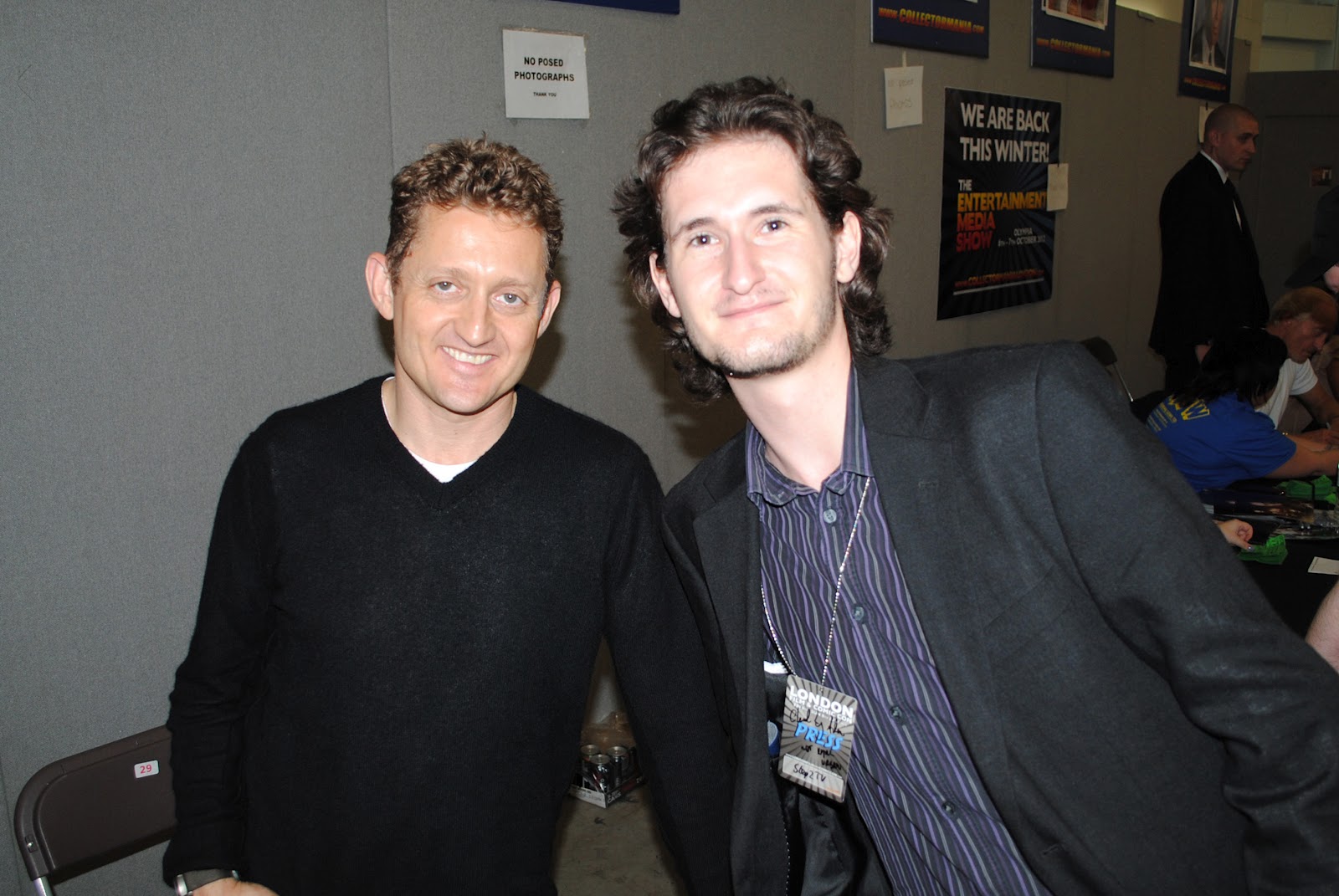 Bron James: London Film and Comic Con: An Interview with Alex Winter