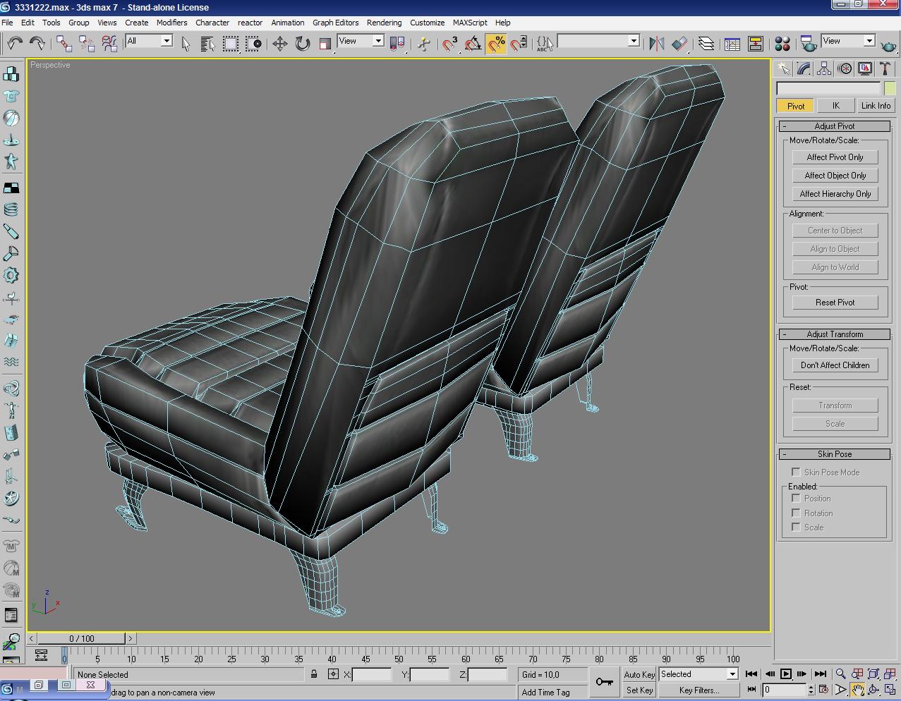 GTA SA CARS: the car-interior