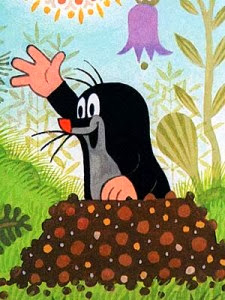 Little Mole - rubber boots and elf shoes