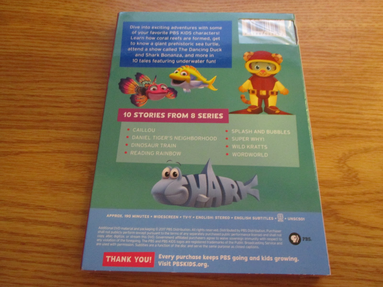 Pbs Kids Ocean Adventures Dvd