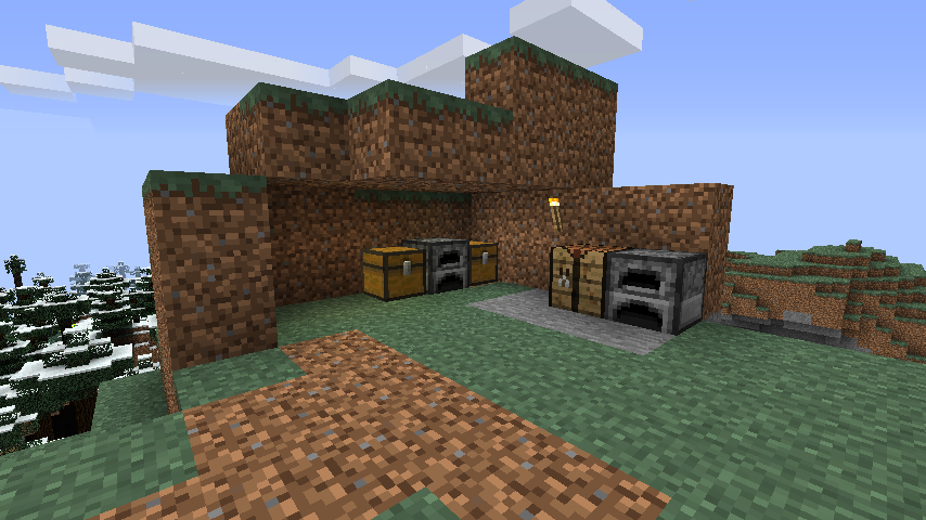 Minecrafteando en Minecraft: Construcciones