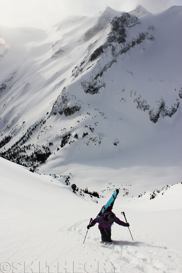 Ski Theory: Mount Currie - Pencil Chute