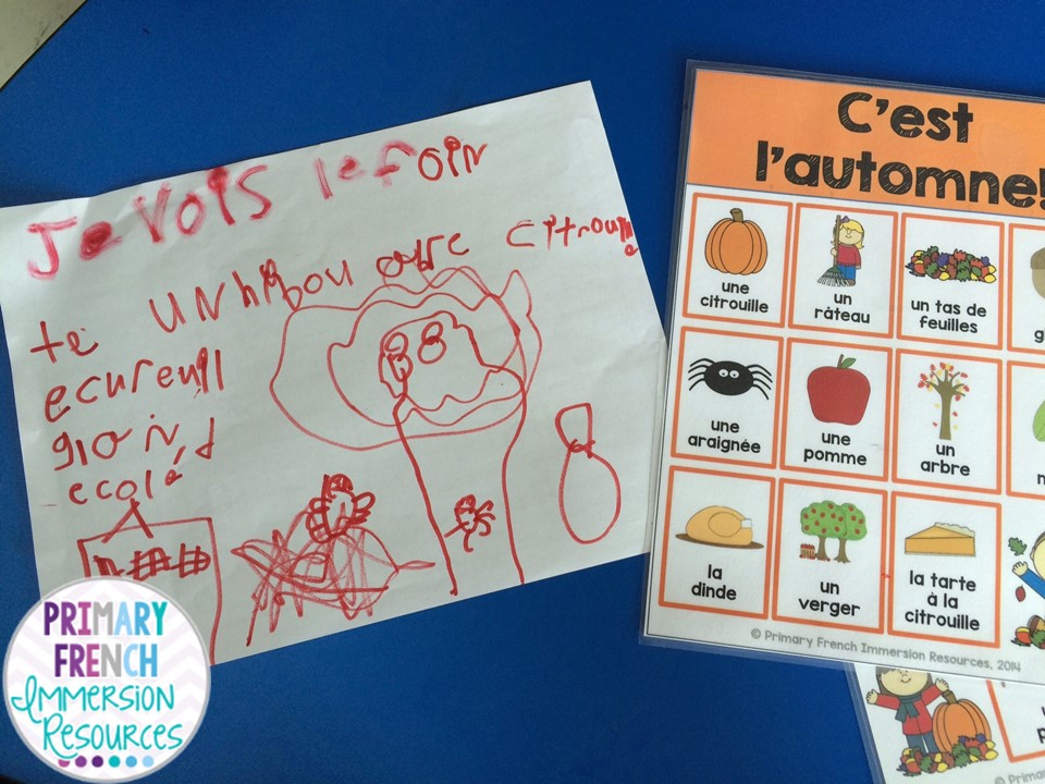 Centres - Primary French Immersion Resources