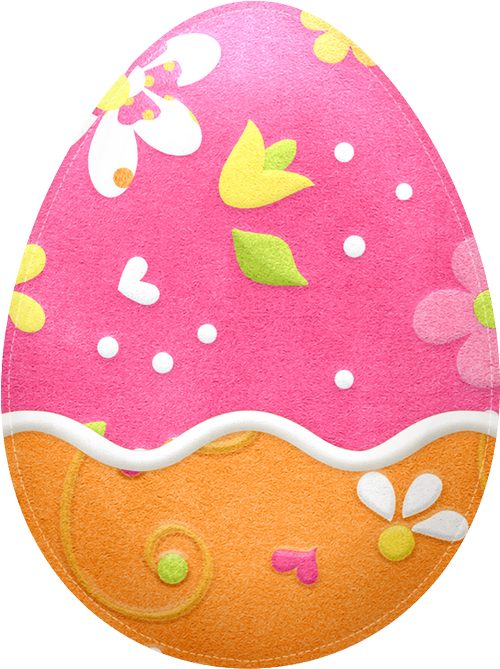 Nice Eggs of the Spring Easter Clip Art. - Oh My Fiesta! in english