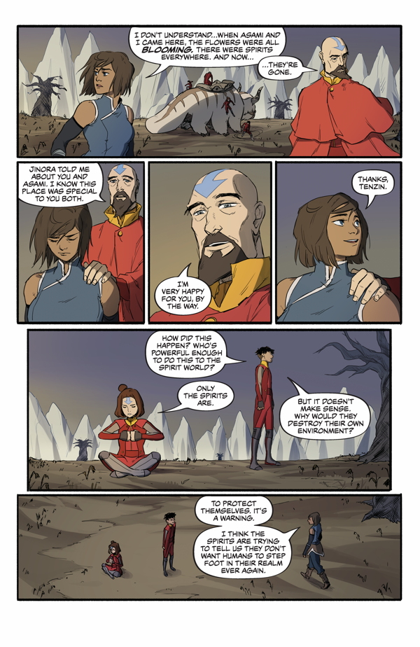 NickALive!: A Desolate Spirit World is Revealed in 'The Legend of Korra ...