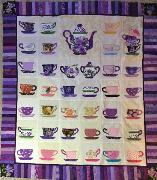 PJ's Crafty Creations: Rhoda's Tea Time Quilt Pattern