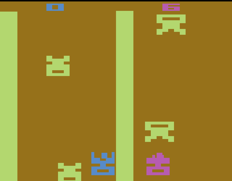 Street Racer (Atari) - 1977 -- Atari 2600