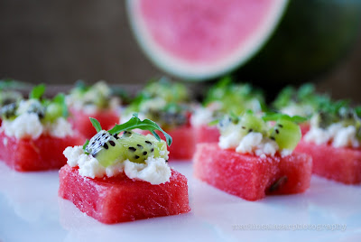 Marlin Salazar Food Styling and Photography: Watermelon Canape