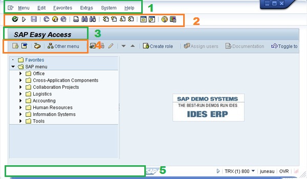 What Is SAP Easy Access Screen