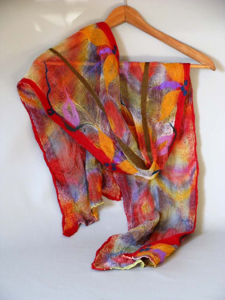 Beljays Felt and Art: Nuno Felting Kits: Make your own scarf