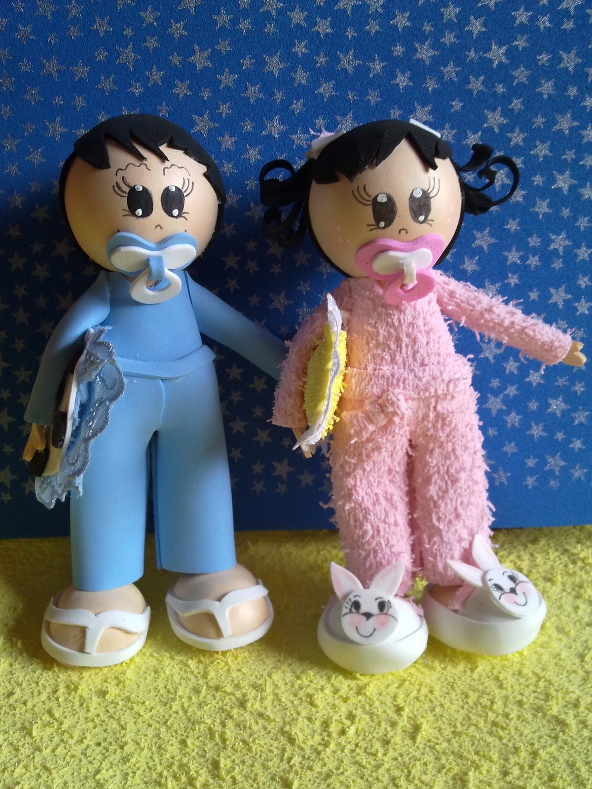 CRIS ARTE EVA 3D: bonecos bebe em eva