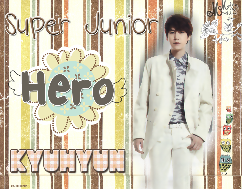 Mofeta_Machine: Super Junior Hero Members Wallpapers XD!!!!!!!