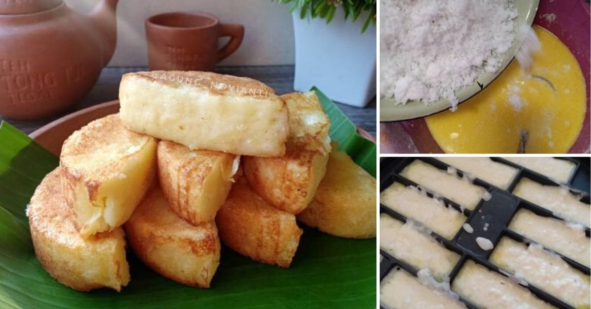 Resep Kue Pancong / Bandros Spesial. 3 Bahan Tambahan Bikin Kue Ini ...