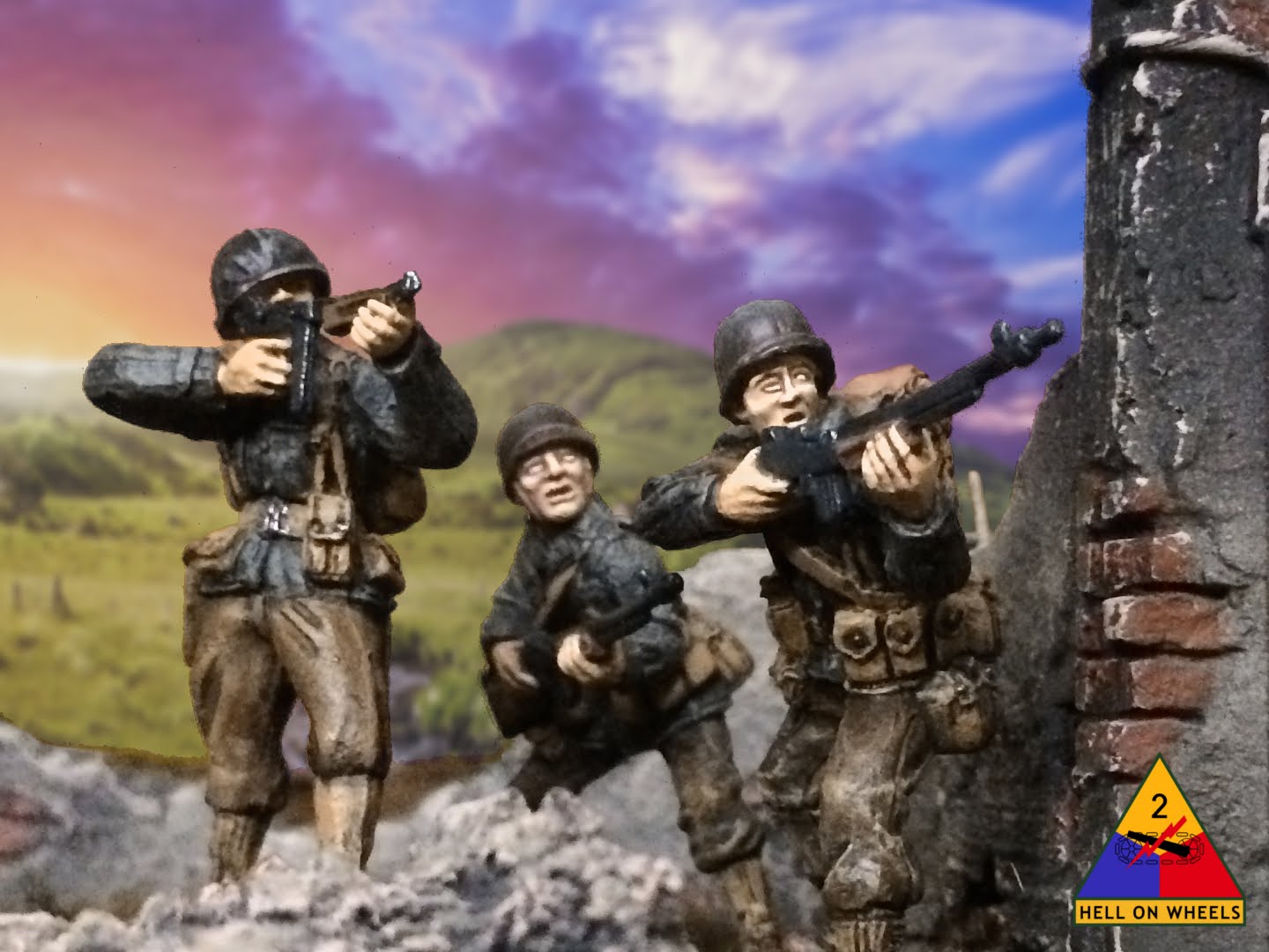 Plastic Commandos: TSSD - Toy Soldiers of San Diego - US infantry fire ...