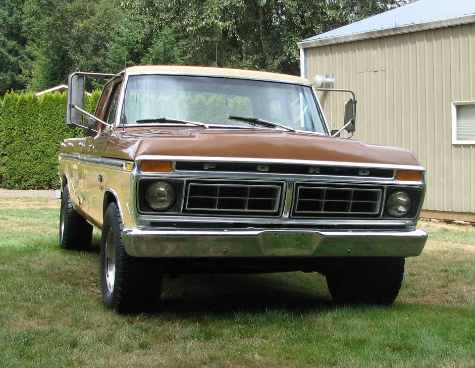 All American Classic Cars: 1975 Ford F-350 Ranger Super Cab Super ...