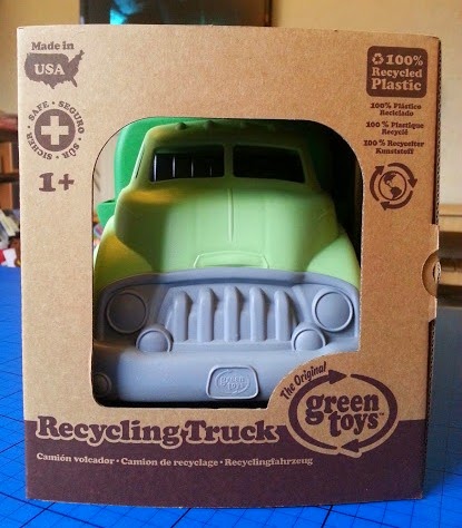 The Brick Castle: Green Toys Recycled Plastic Recycling Truck Review