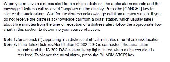 GMDSS(Global Maritime Distress and Safety System): Receiving a Distress ...