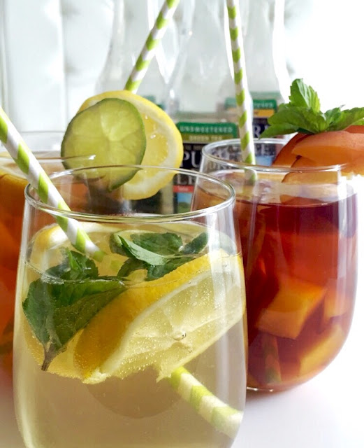 3 Tea Cocktails, made with Pure Leaf UnSweetened Teas | Sincerely, KN ...