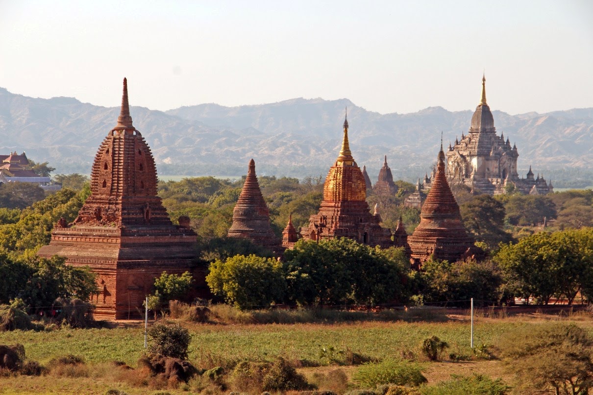 the viewing deck: Bagan Day Tour 1st part; Strolling Self-guided Tips