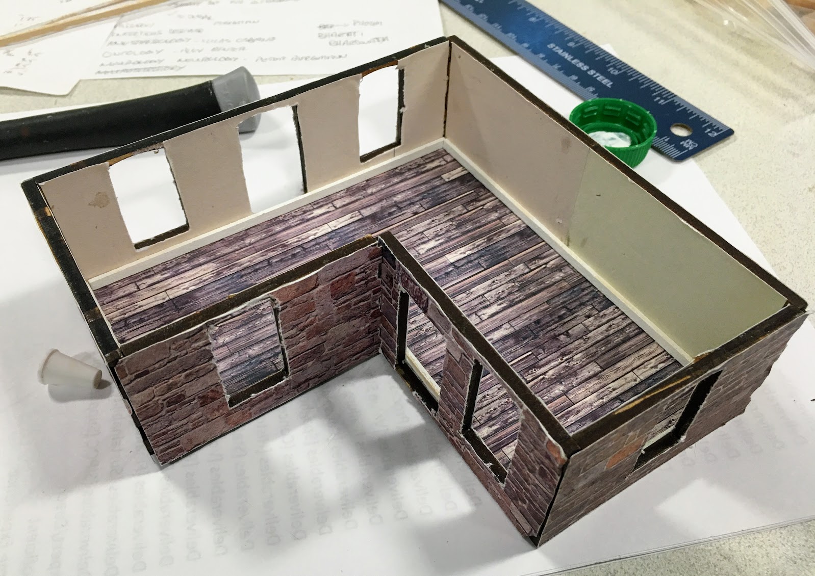 Wargames and Railroads: World War II Project - Buildings - Photo ...