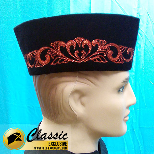 Peci Motif 004 | Peci Classic Exclusive | Produsen Peci dan Songkok ...