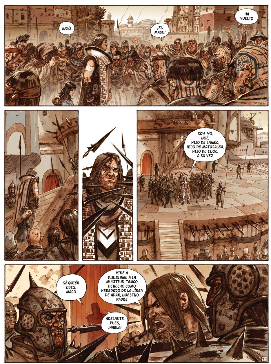 Los comics de Machete: Noé (1) Por la maldad del hombre