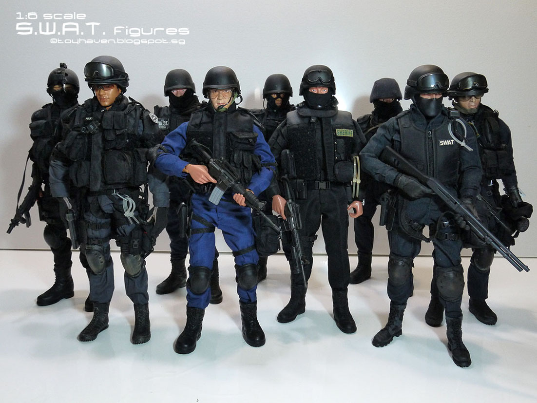 1/6 scale S.W.A.T. 12-inch Action Figures - We really need more of them ...