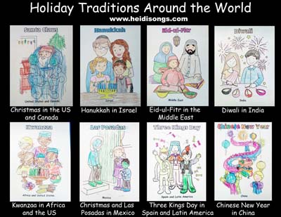 Combining Holiday Traditions Around the World & STEM!
