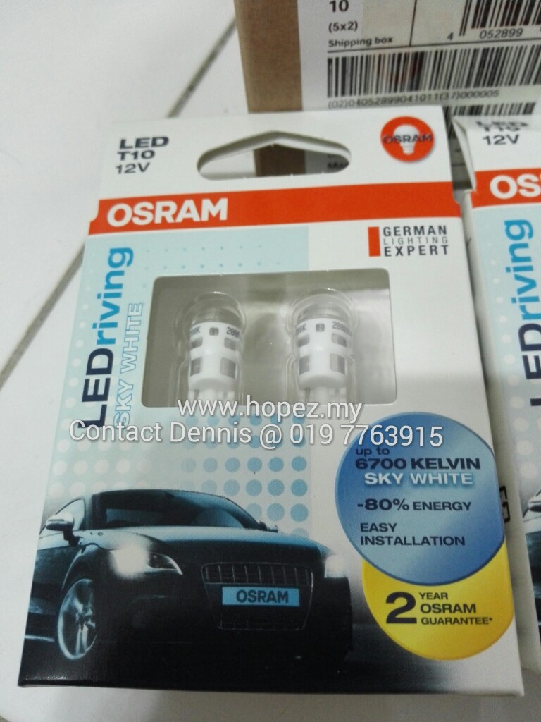 Hopez Online Store: OSRAM LED T10 Side Light
