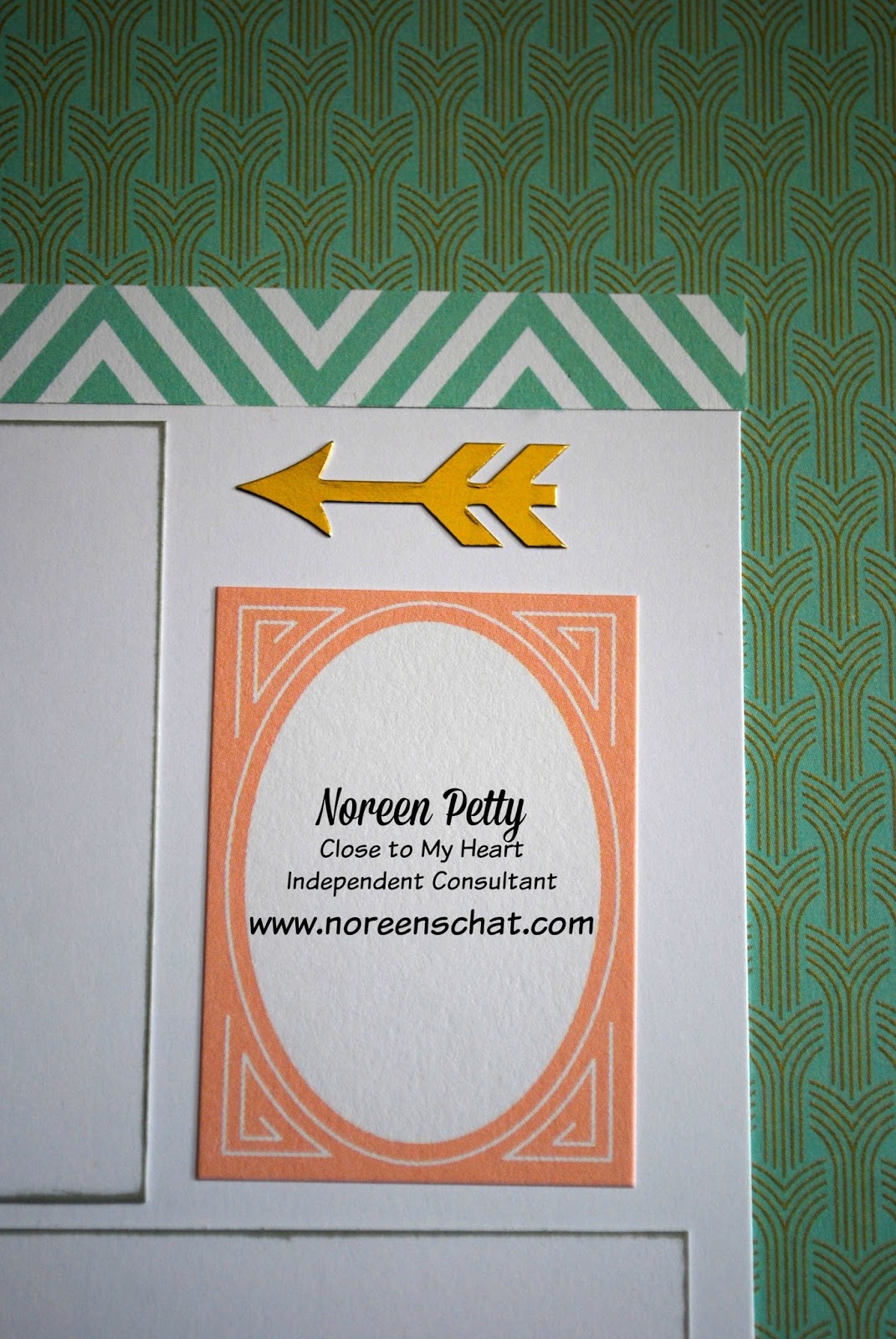 Noreen's Scrap N Chat: CTMH Hello Lovely Love Scrapbook Layout