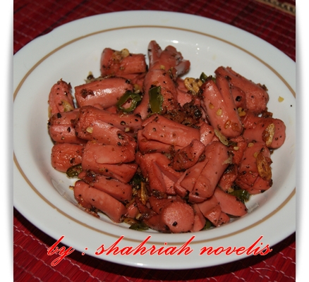 The Writer's CooKING!: SOSEJ BLACK PEPPER